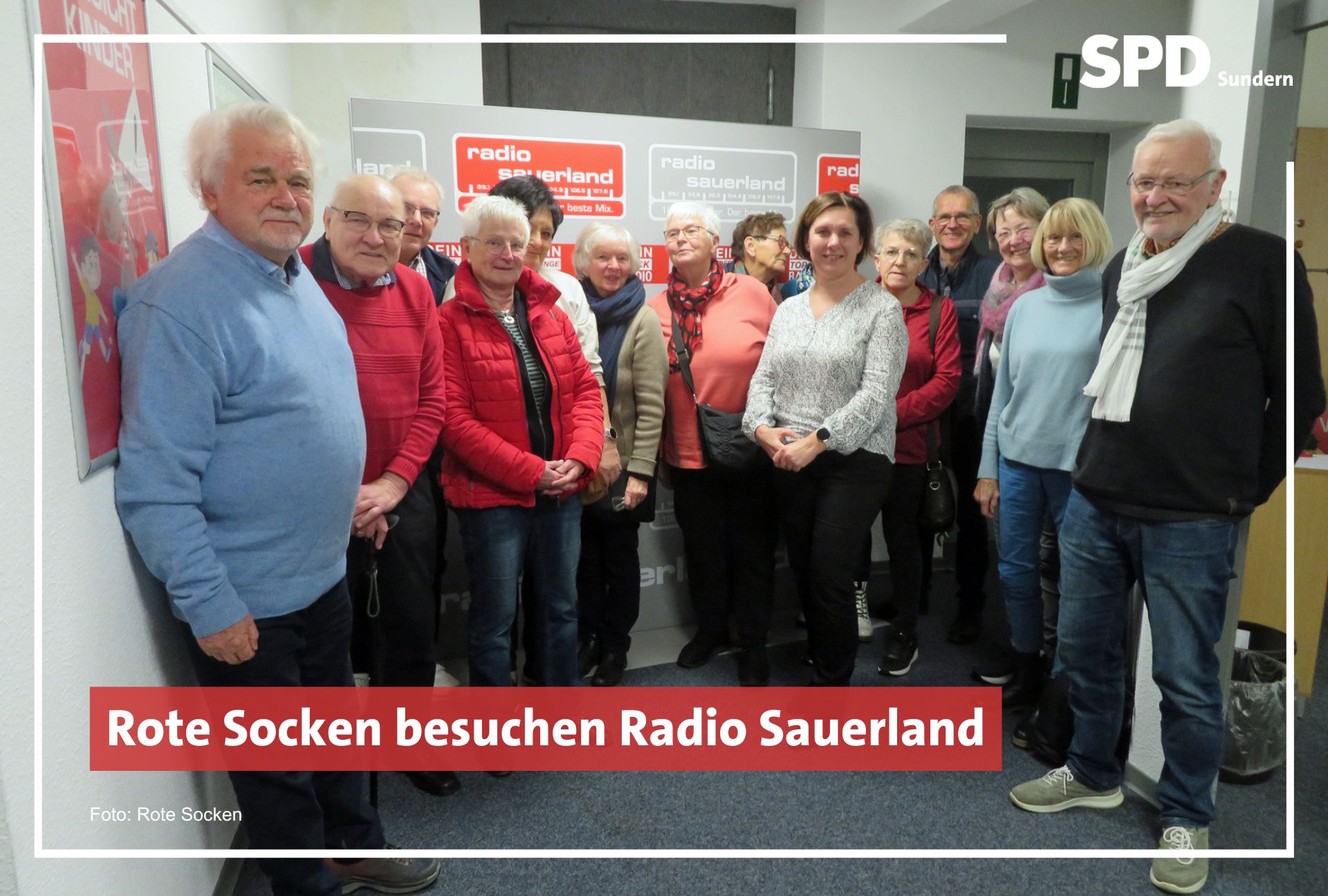 Rote Socken besuchen Radio Sauerland › SPD Sundern